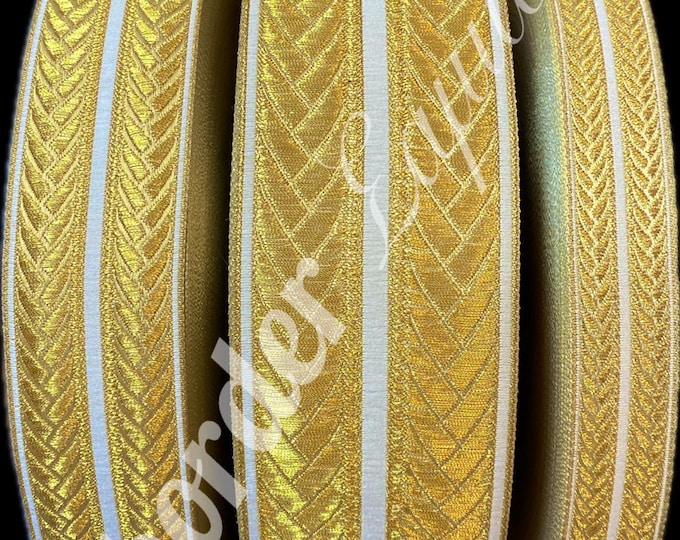 Greek Metallic Galloon , Church Liturgical Galloon , Jacquard Ribbon ...