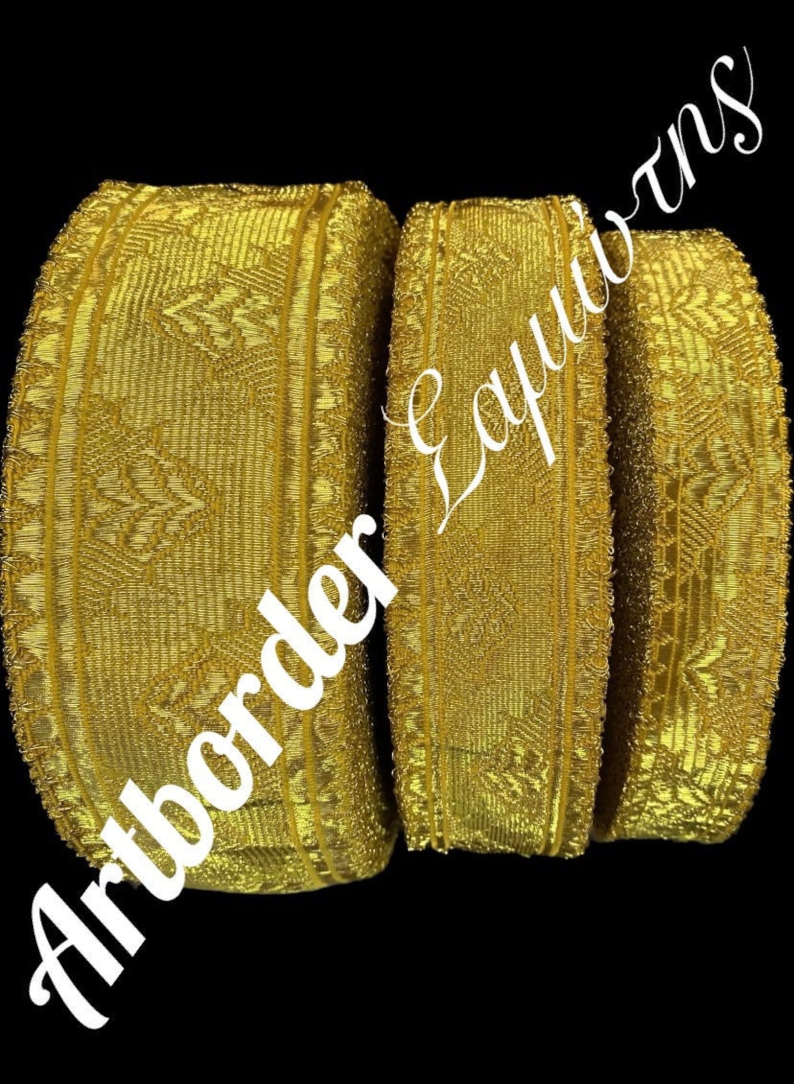 French Type Gold Metallic Galloon Church Liturgical Galloon - Etsy