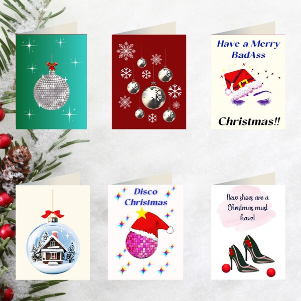 Stylish Holiday Card - Etsy