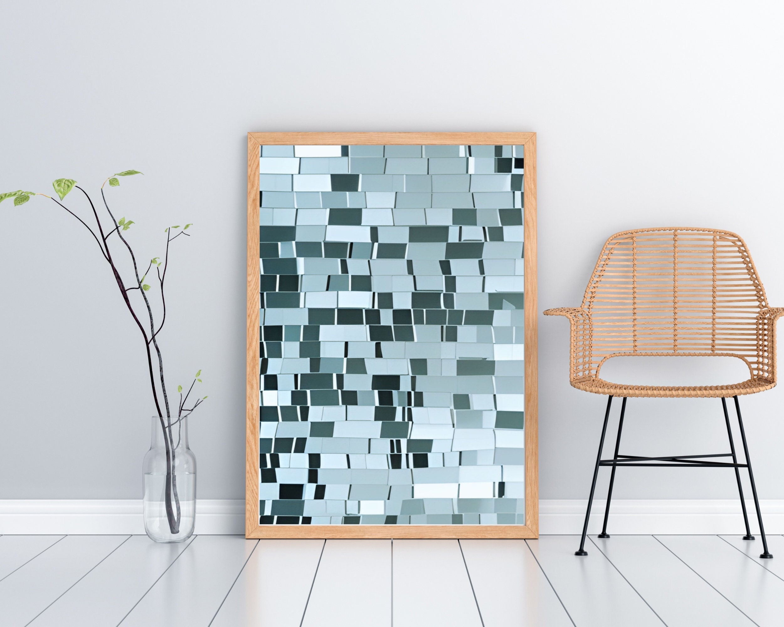 Disco Sequin Poster, AI Generated, Seamless Shimmer Design, Mirror Glam ...