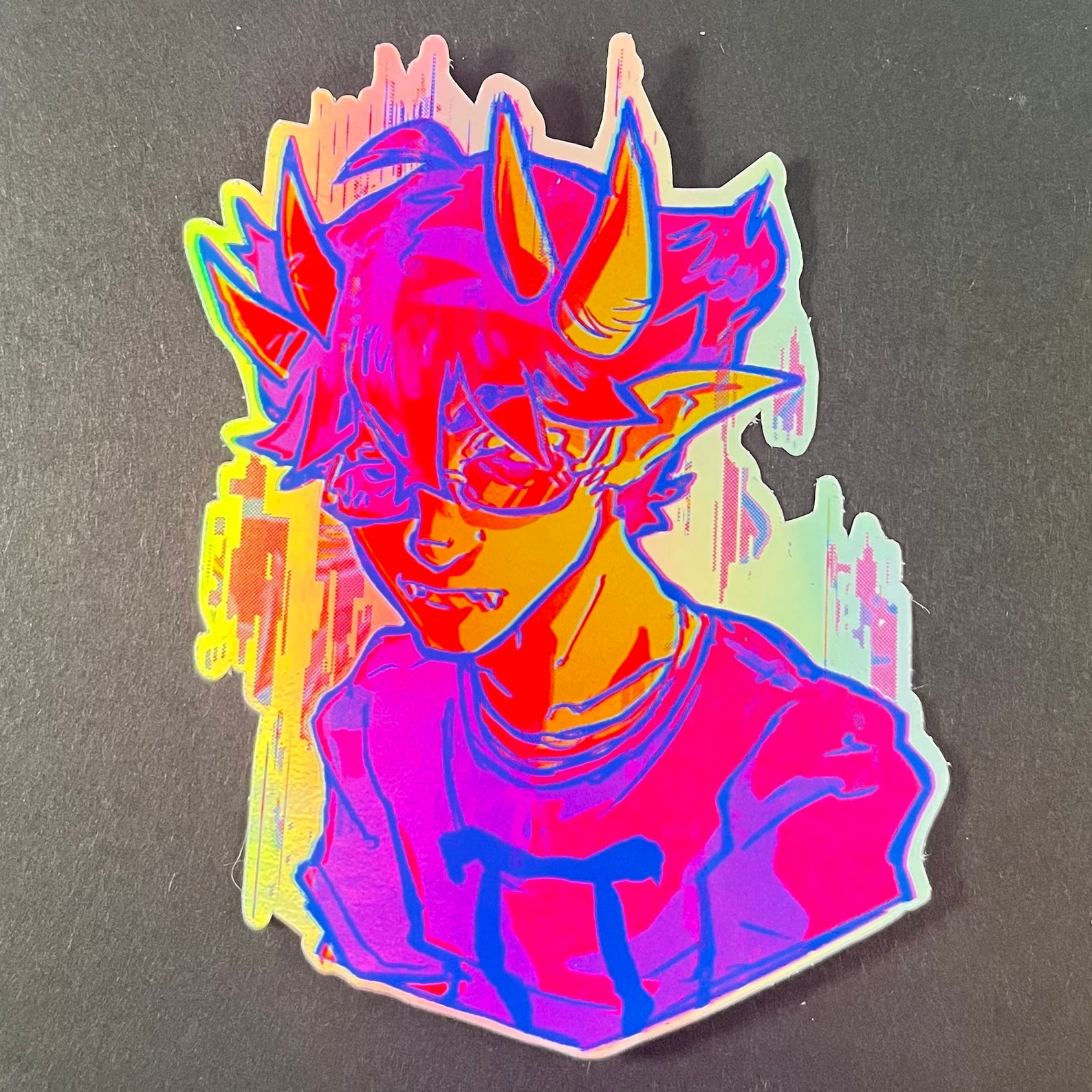 Kanaya and Sollux Homestuck Trolls Holographic Stickers - Etsy