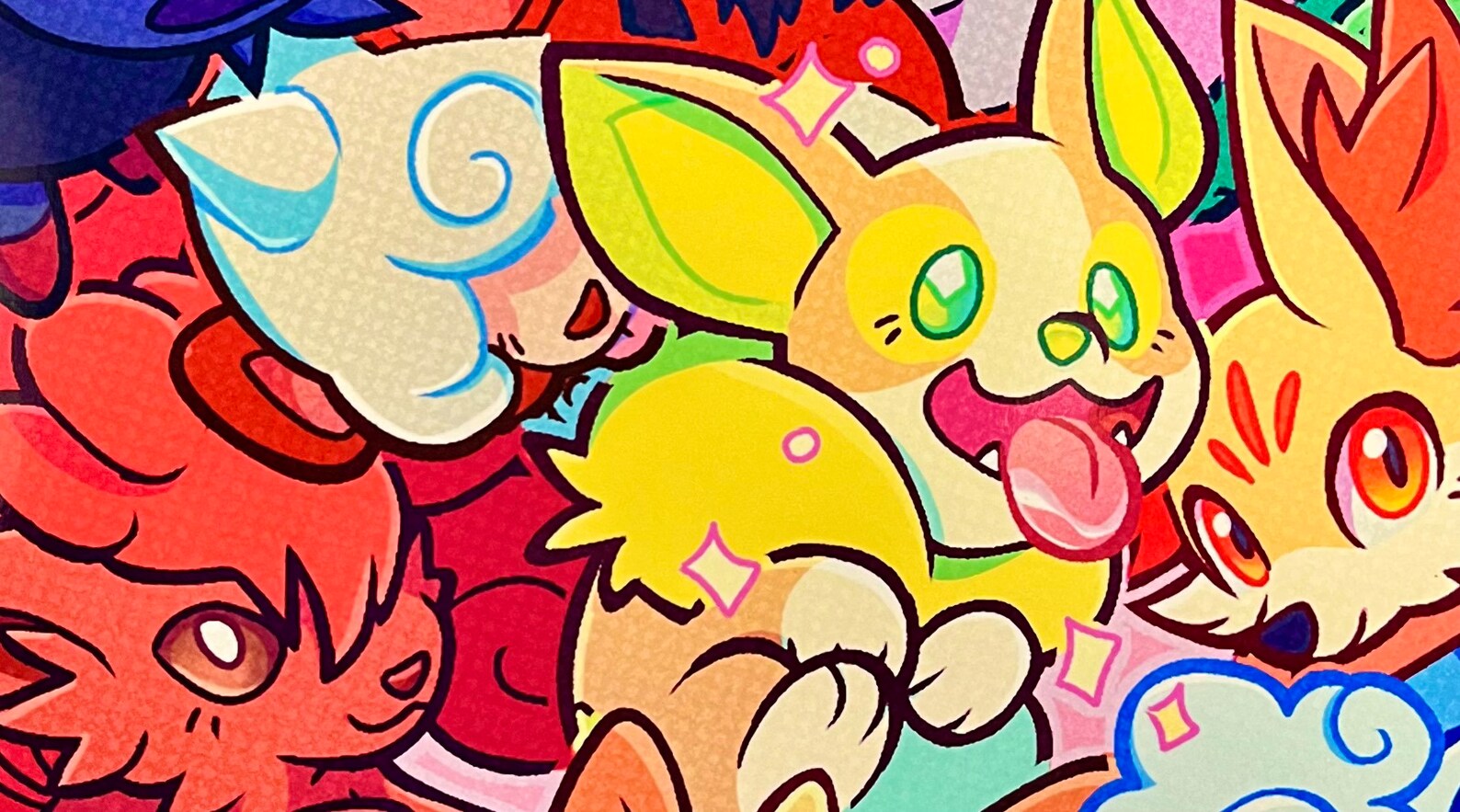 Pokemon Puppies Poster Print - Etsy