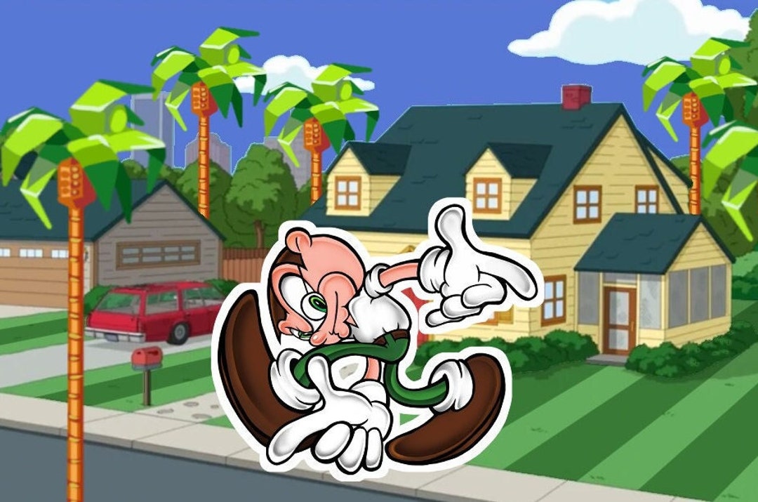 Peter Griffin Sonic Adventure Sticker Waterproof or - Etsy