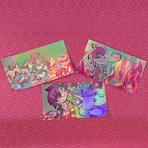 Scenecore Holographic Stickers - Etsy