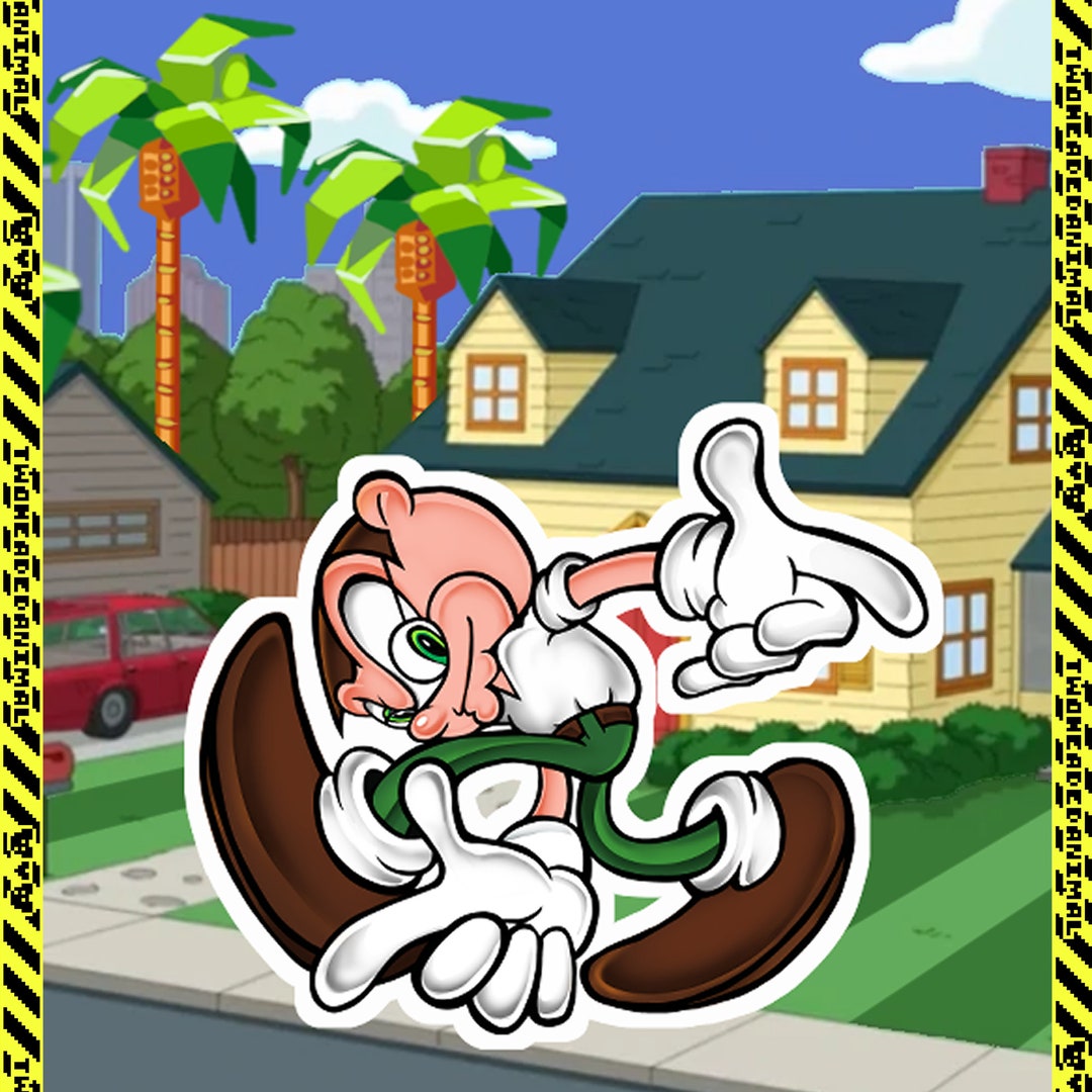 Peter Griffin Sonic Adventure Sticker Waterproof or Holographic - Etsy