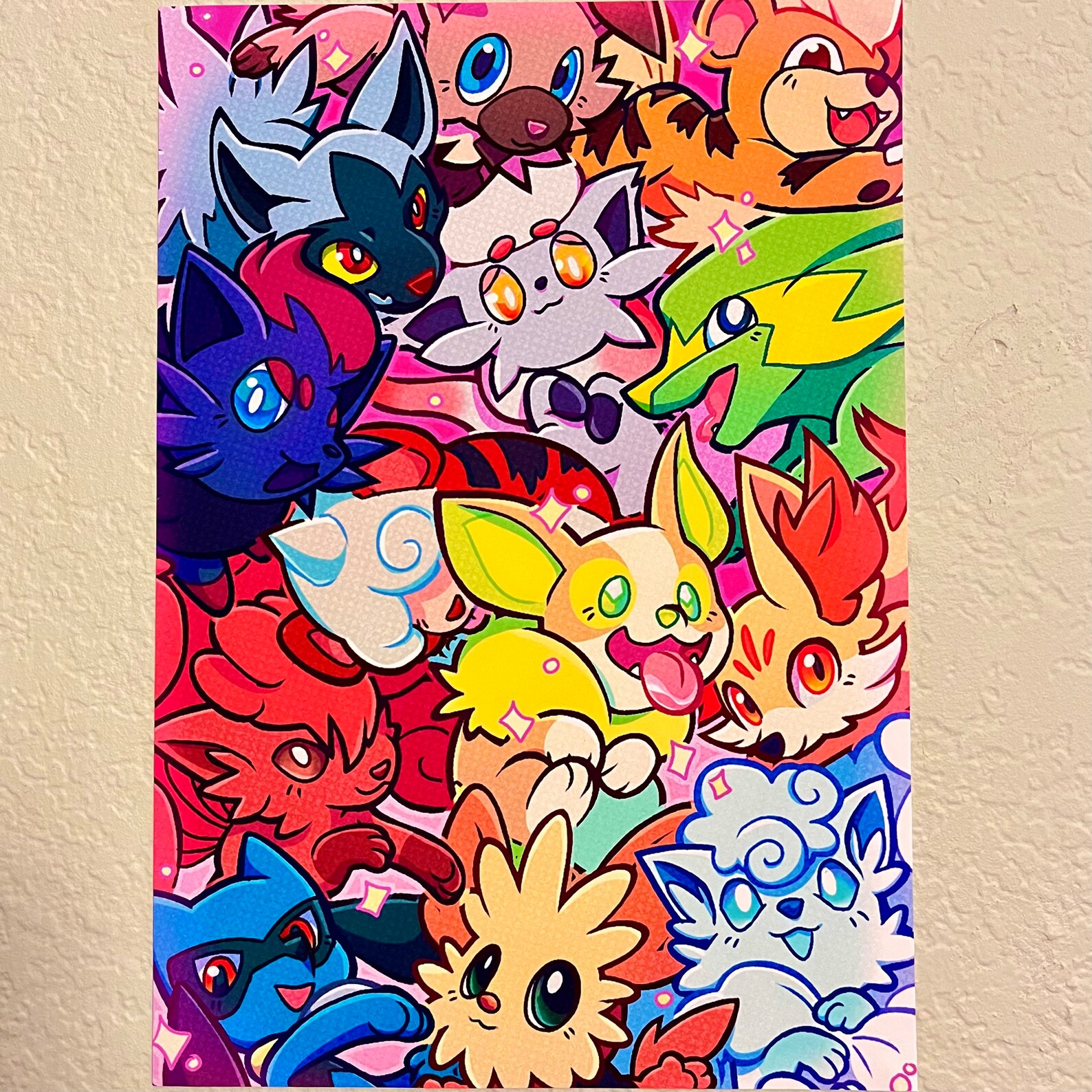 Pokemon Puppies Poster Print - Etsy