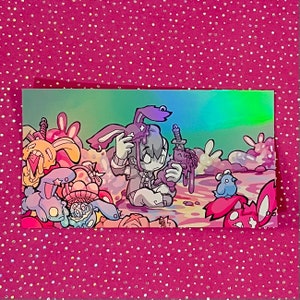 Scenecore Holographic Stickers - Etsy