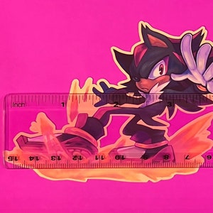 Shadow the Hedgehog Sonic Adventure Sticker - Etsy