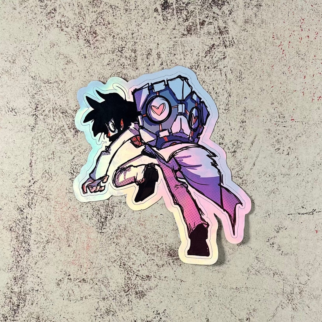 Doug Rattmann and Companion Cube Portal 2 Easy Peel - Etsy UK