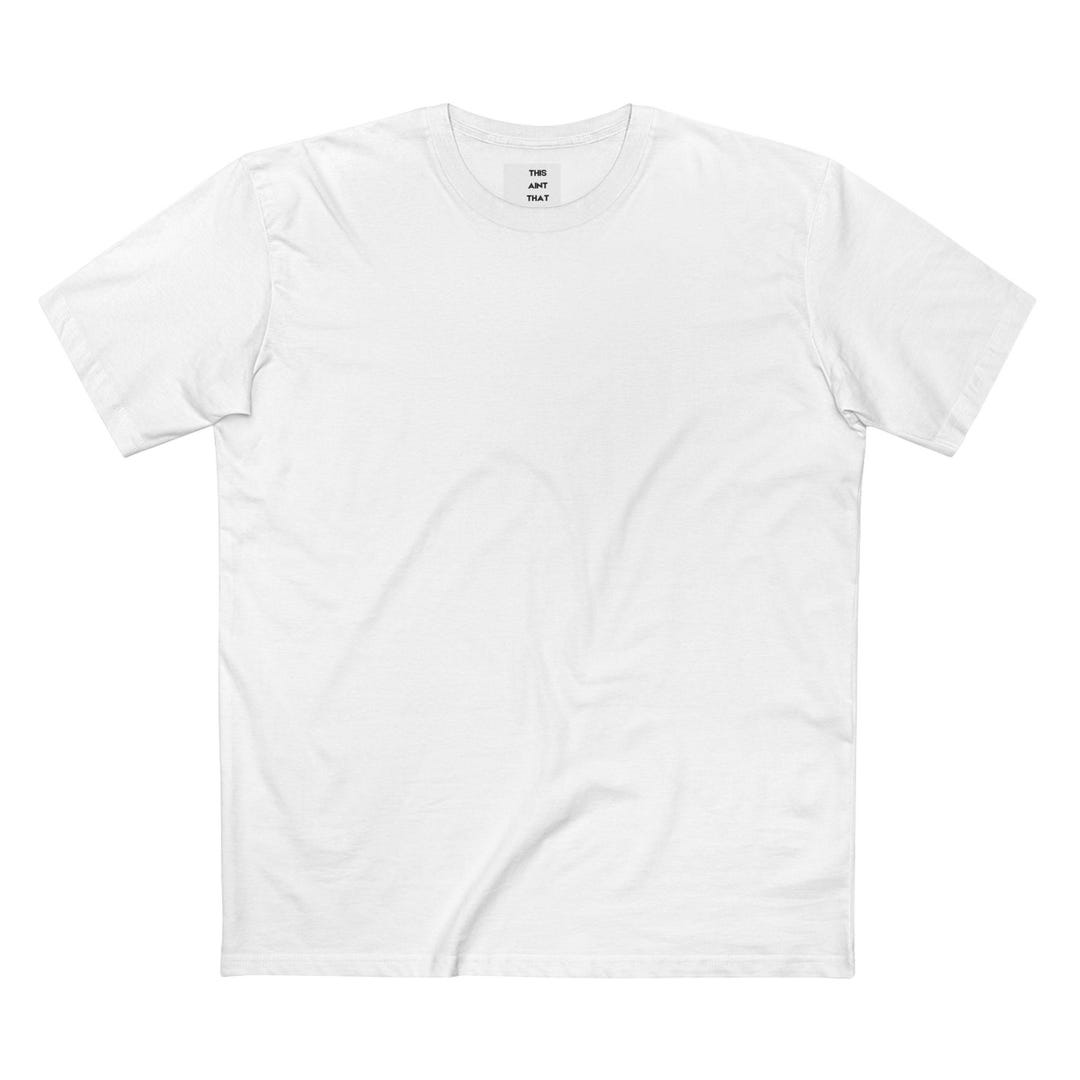 The Plain White Tee - Brand Tee - This Aint That Inside Label - Staple ...
