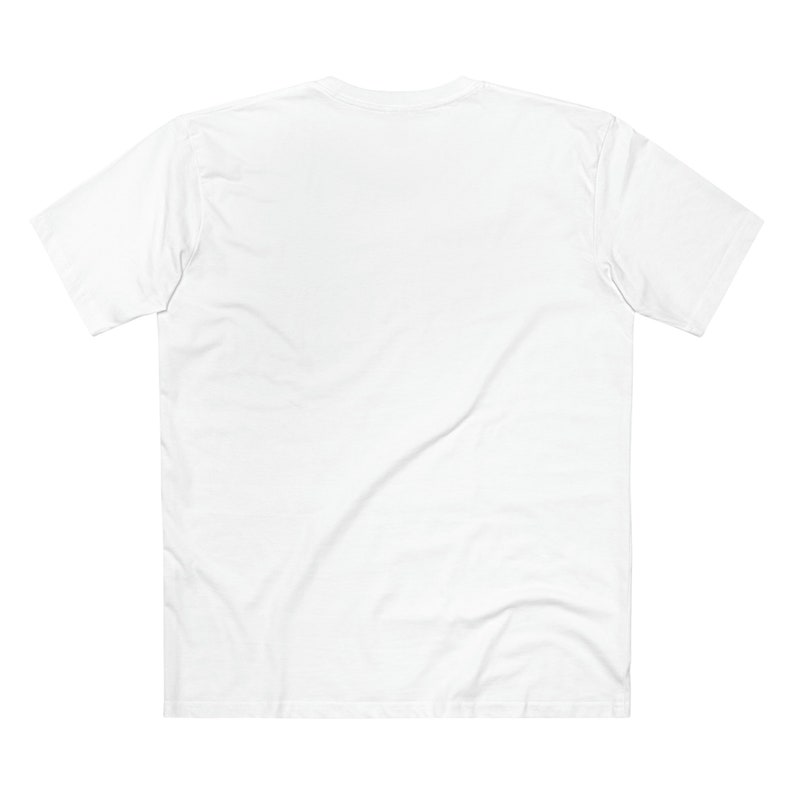 Plain White Tee: Combed Cotton Crew Neck Staple Tee - Etsy