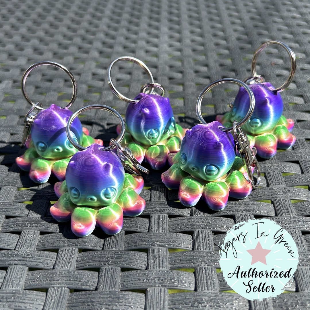 Octospinner | Octopus Fidget Spinner | Layersingreen | 3D Printing ...