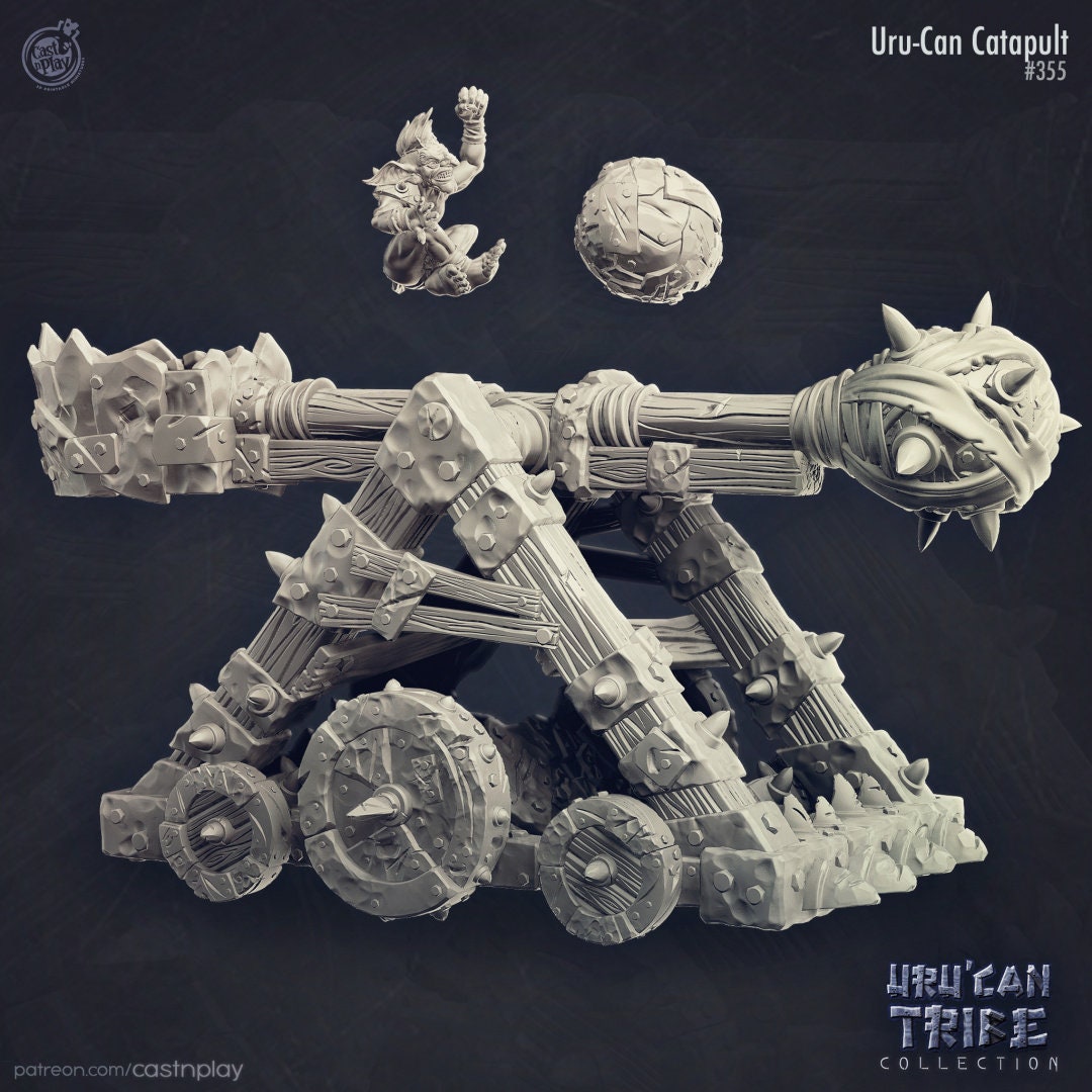 Uru'can Catapult RPG Miniature for Dungeons and ...