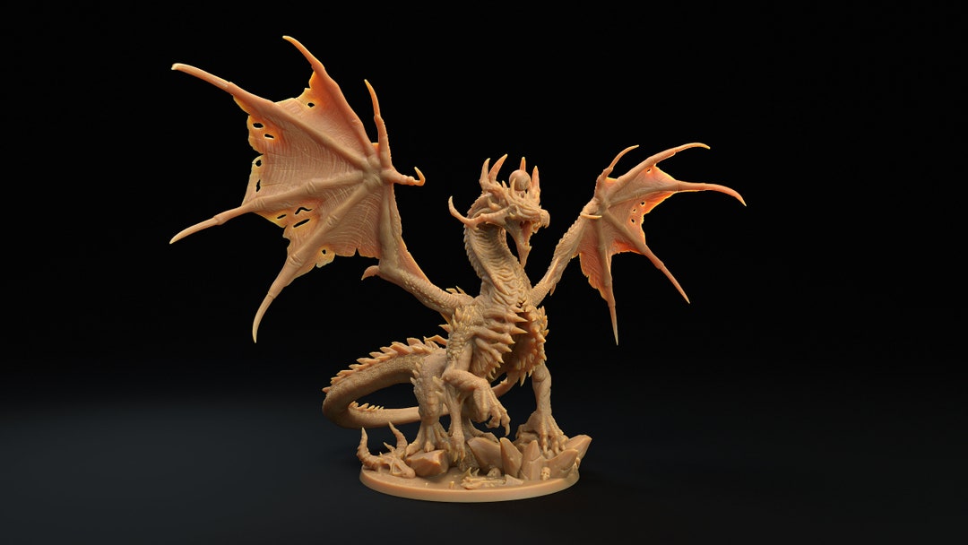 Abyssal Hellkite | RPG Miniature for Dungeons and Dragons|pathfinder ...