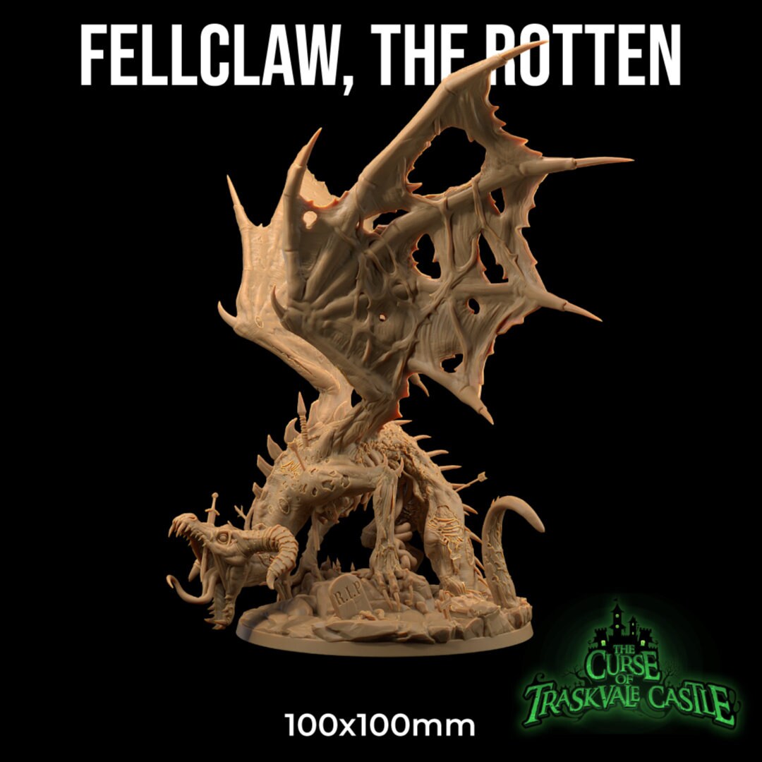 Fellclaw the Rotten | RPG Miniature for Dungeons and Dragons|pathfinder ...
