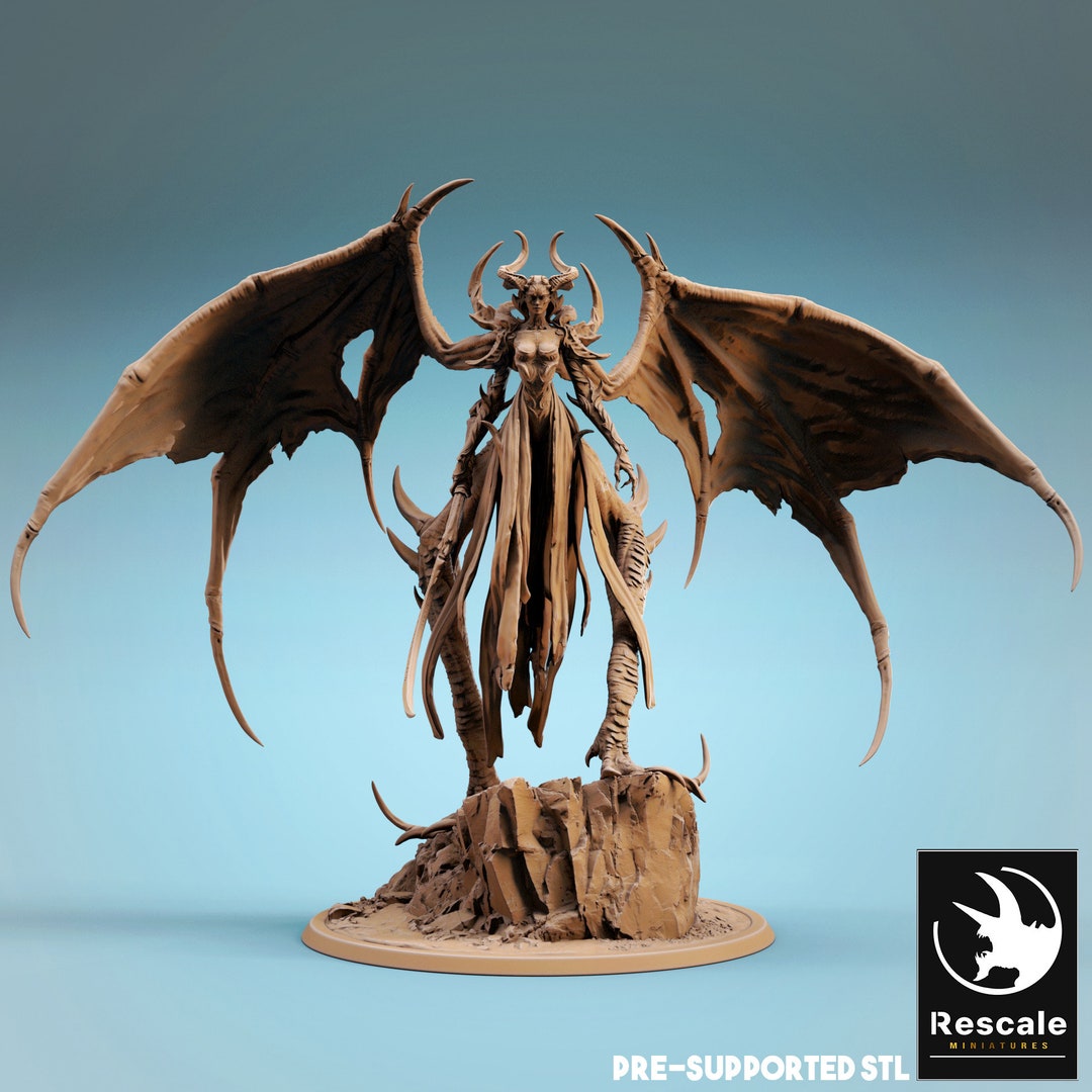 Demon Queen | RPG Miniature for Dungeons and Dragons|pathfinder ...