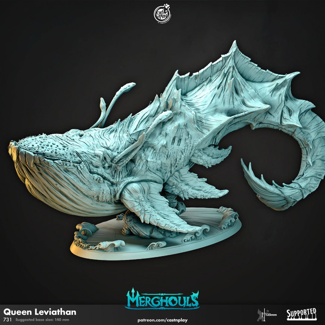 Queen Leviathan RPG Miniature for Dungeons and ...