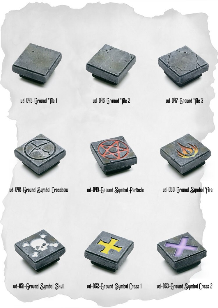 Modular Dungeon Blocks: RPG Terrain Tiles for Tabletop Games - Etsy