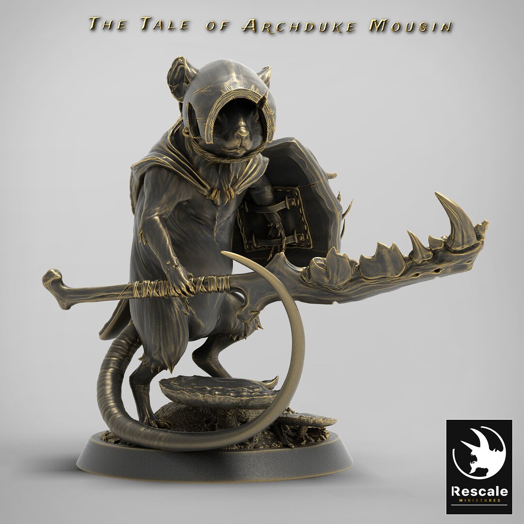 Mouse Soldiers | RPG Miniature for Dungeons and Dragons|pathfinder ...