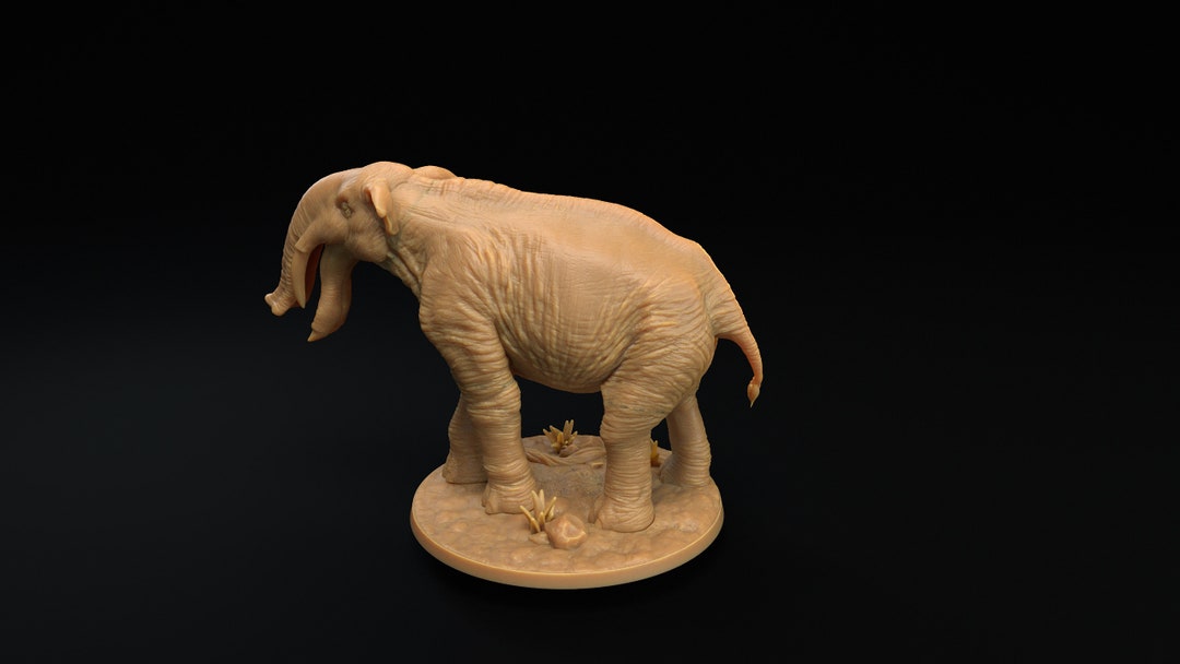 Platybelodon Miniature: Elephant Beast for D&D, Pathfinder - Etsy