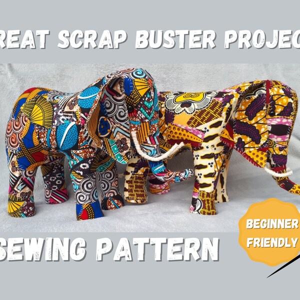 Pattern Elephant - Etsy