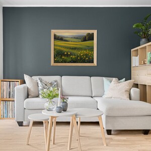 Wall Art of Colorful Wildflower of Spring Season for Home Decoration_4 ...