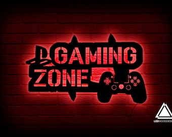Gaming Zone Led - Etsy