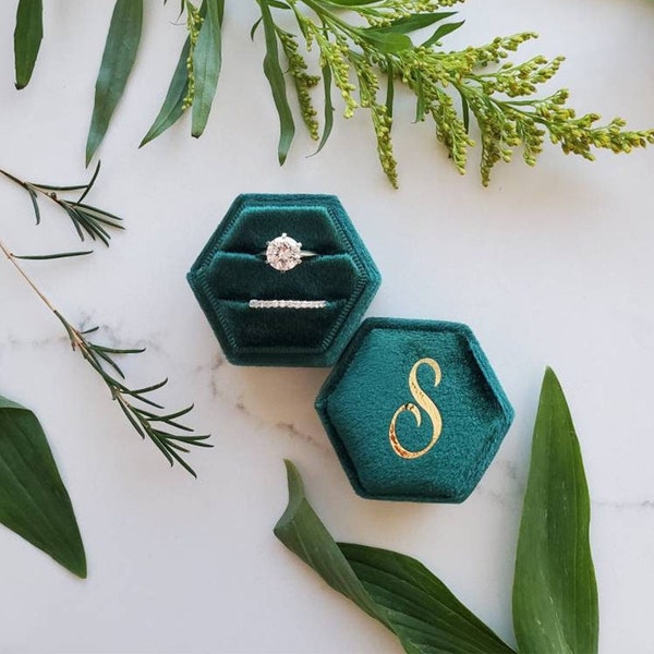 Velvet Ring Box - Etsy