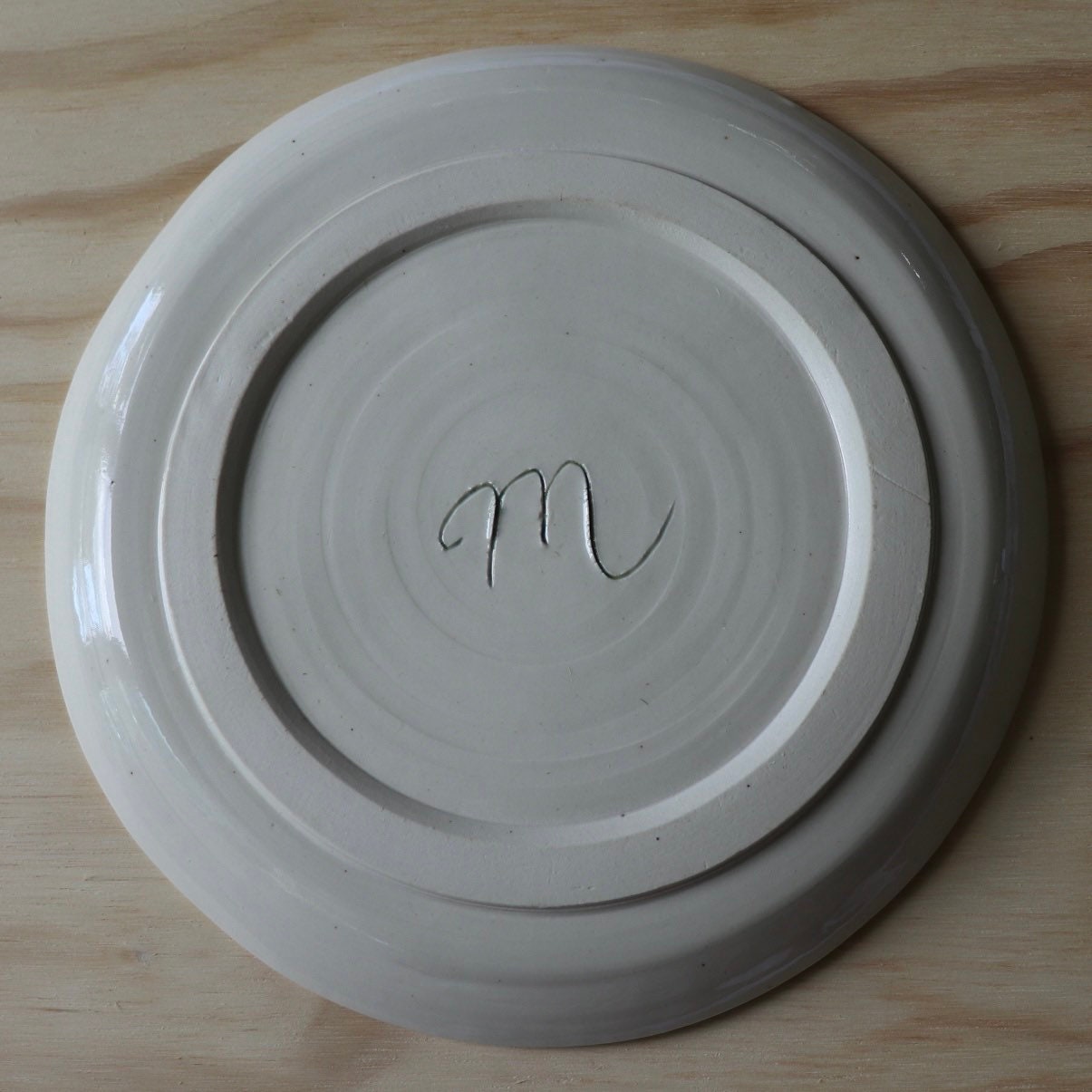 Maidenhair Fern Plate - Fern Leaves - Porcelain - Pottery - Dinnerware ...