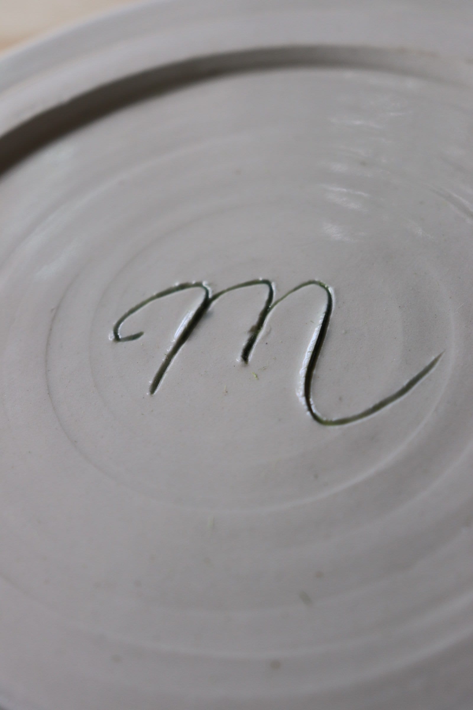 Maidenhair Fern Plate - Fern Leaves - Porcelain - Pottery - Dinnerware ...