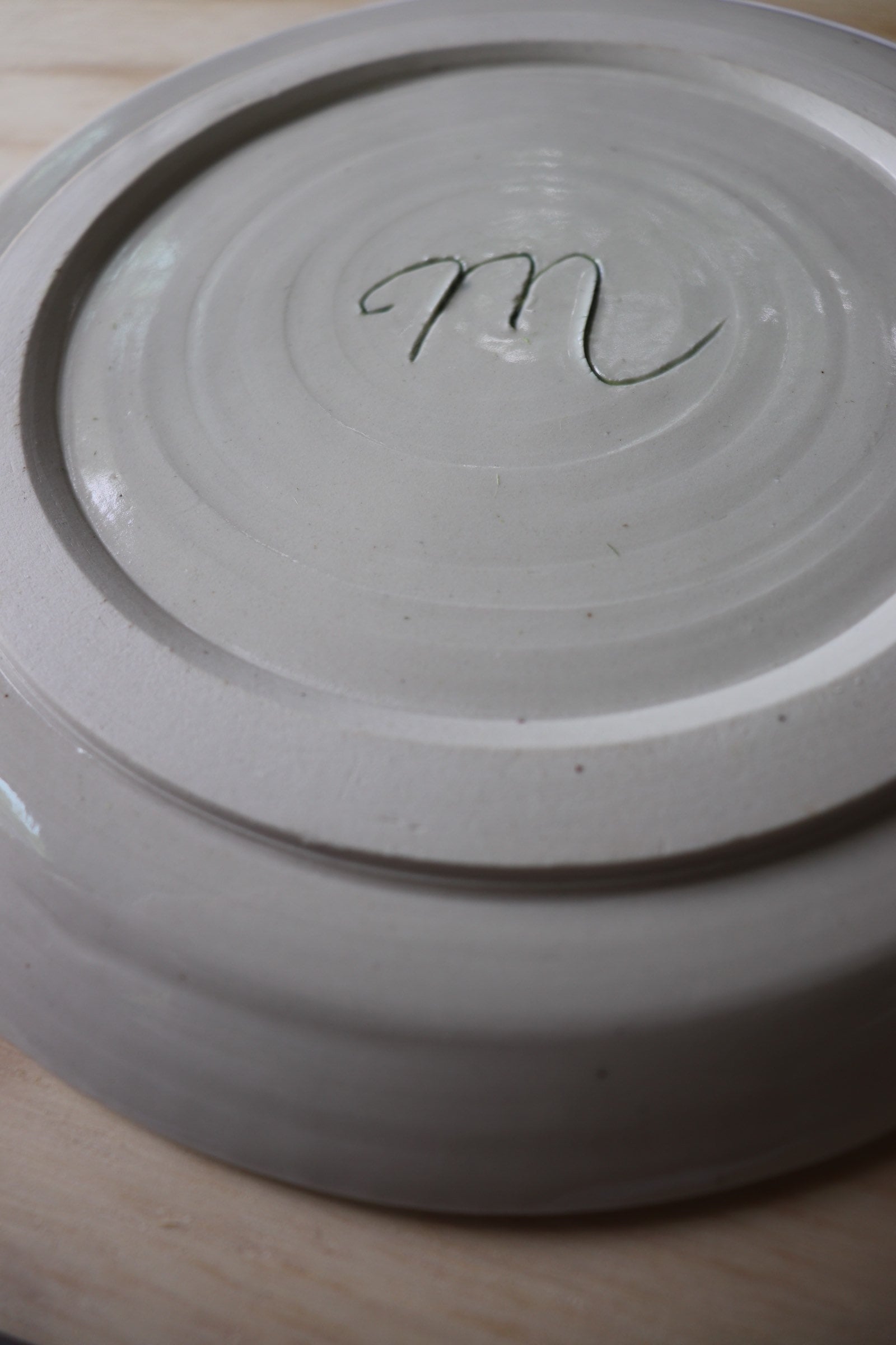 Maidenhair Fern Plate - Fern Leaves - Porcelain - Pottery - Dinnerware ...
