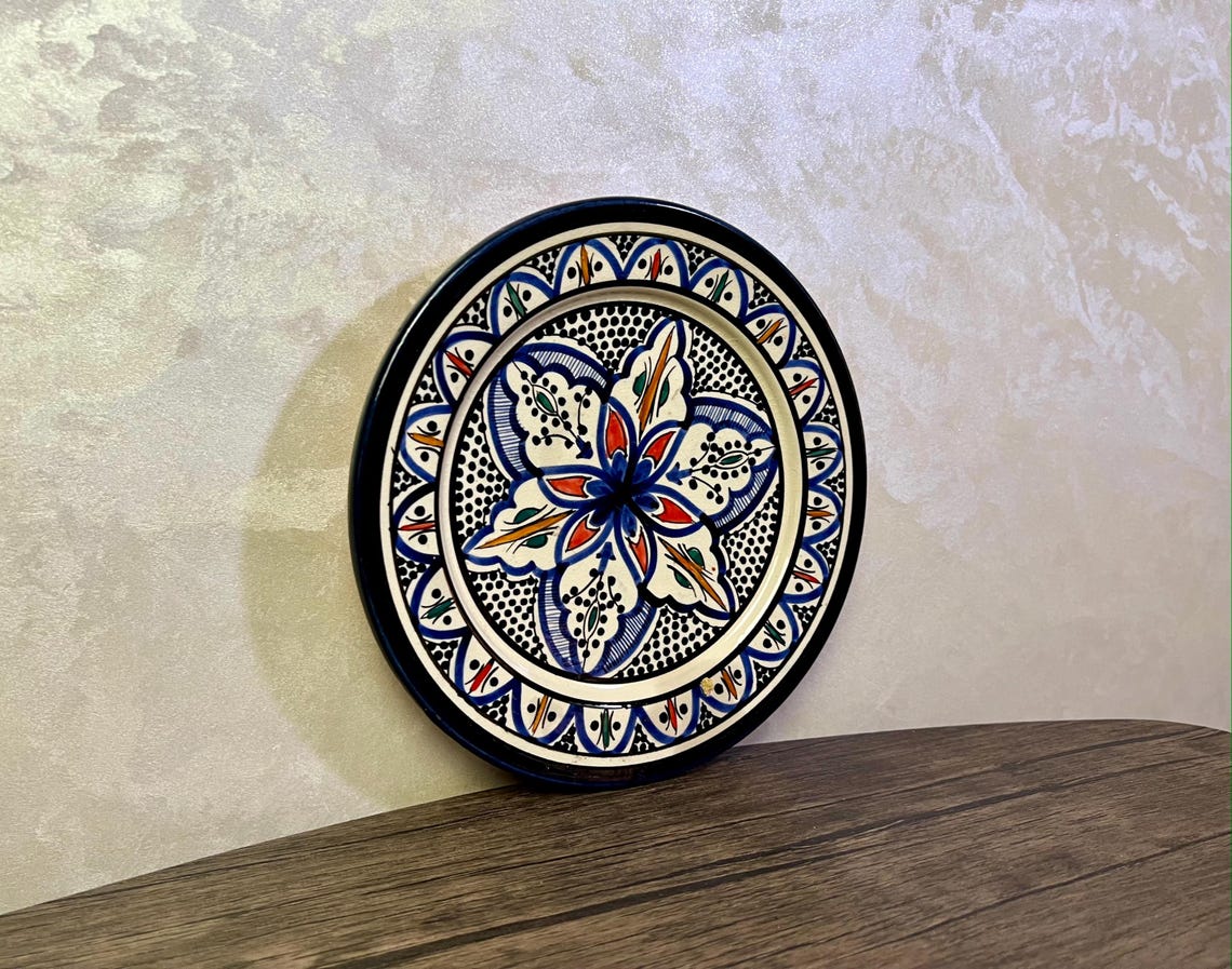 Dinner Plate Modern Ceramic - Plates Handmade - Ceramic Pizza Plates ...