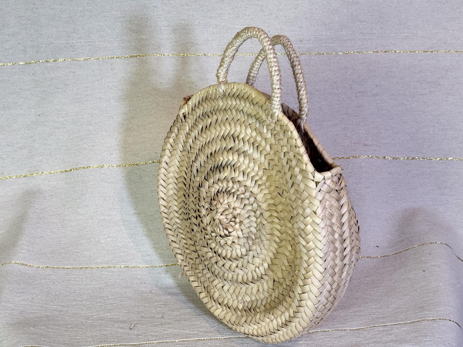 Market Bag - Handmade Strawbag - Jane Birkin Basket - Basket Purse ...