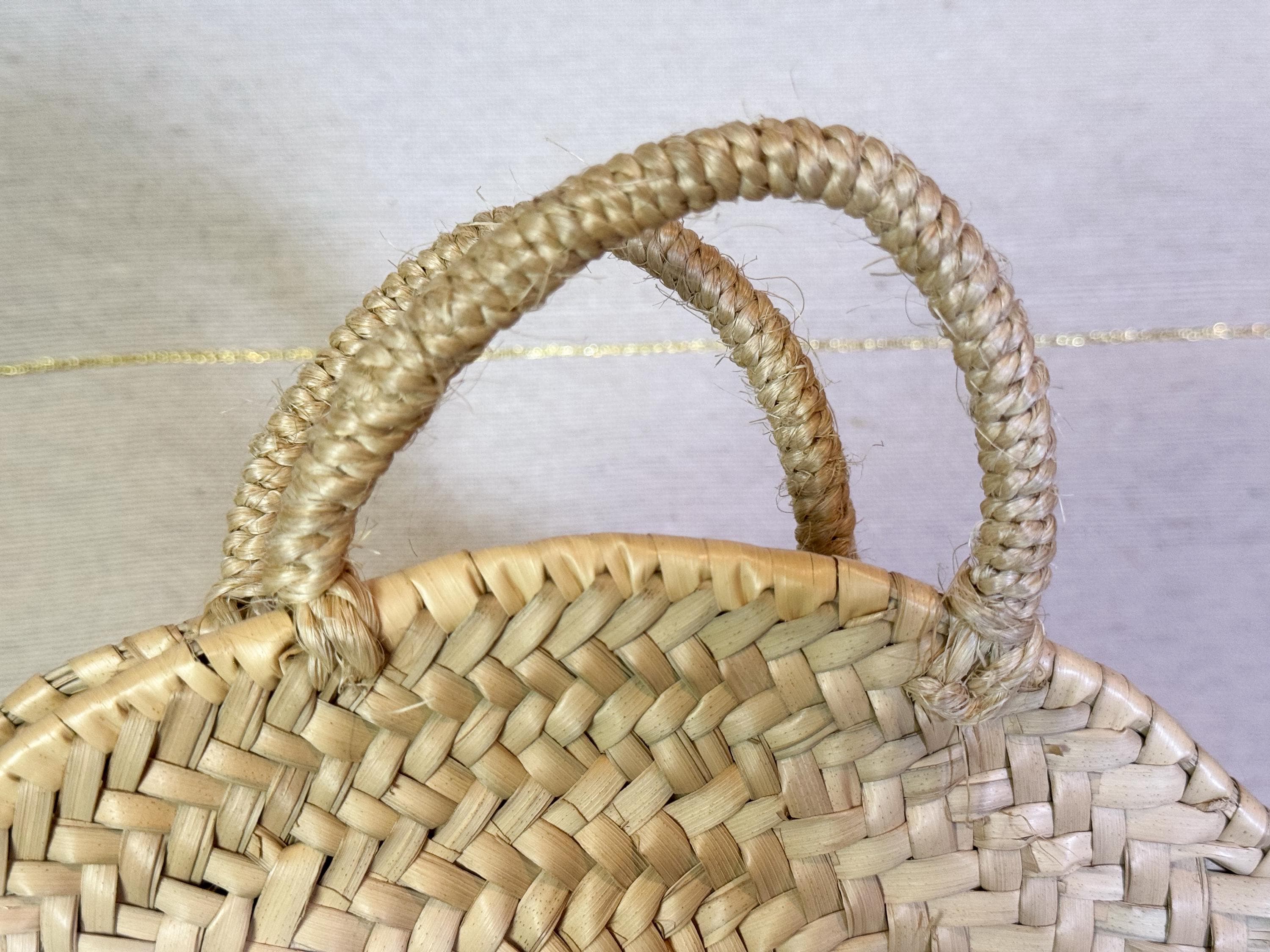 Market Bag - Handmade Strawbag - Jane Birkin Basket - Basket Purse ...
