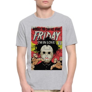 The Cure Friday I'm in Love Funny T-shirt, Friday the 13th Jason Shirt ...