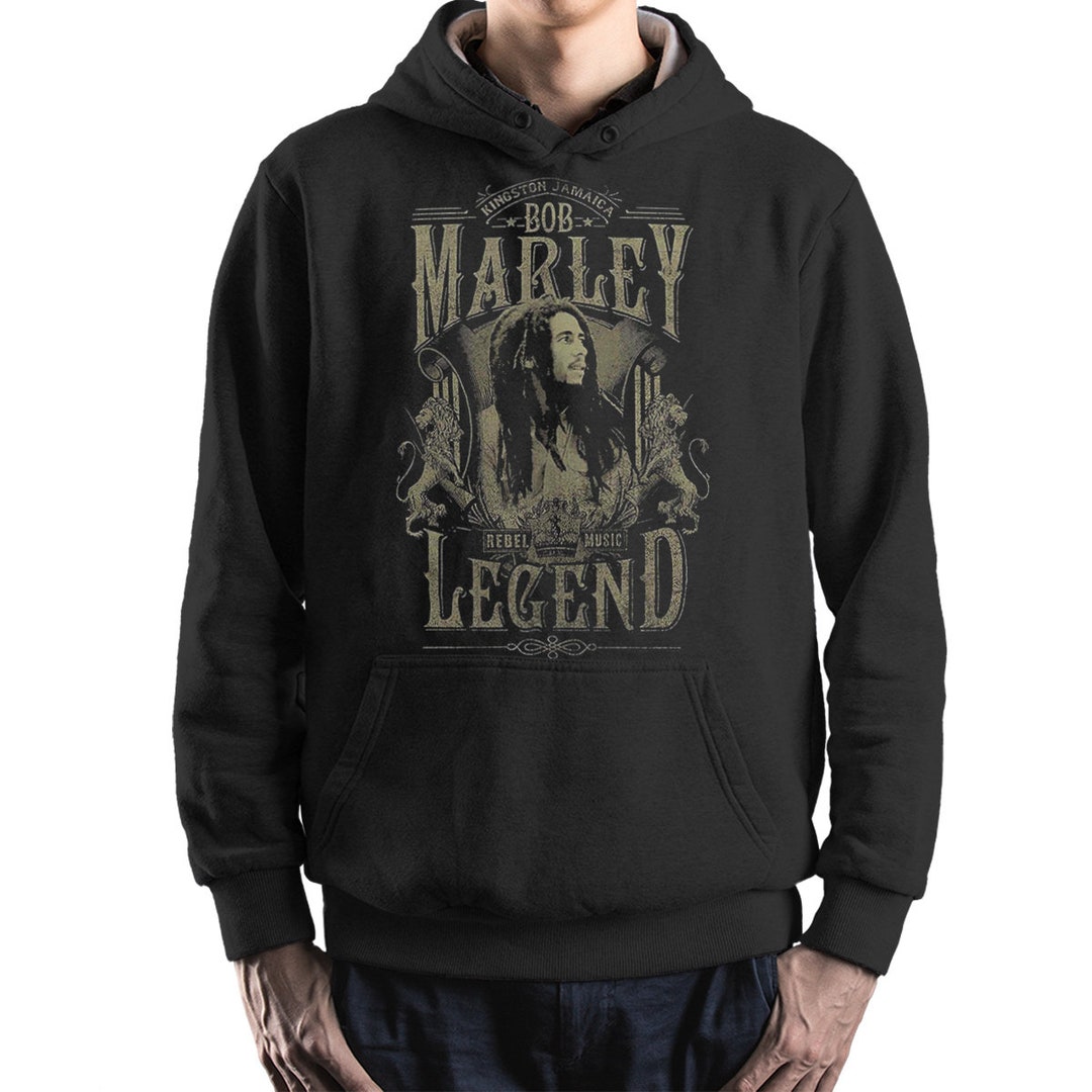 Bob Marley Legend Vintage Hoodie and Sweatshirt, Unisex Sizes (wr-183 ...