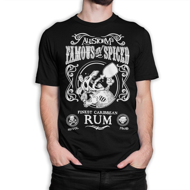 Alestorm Famous Ol Spiced Rum T-shirt Men's and - Etsy