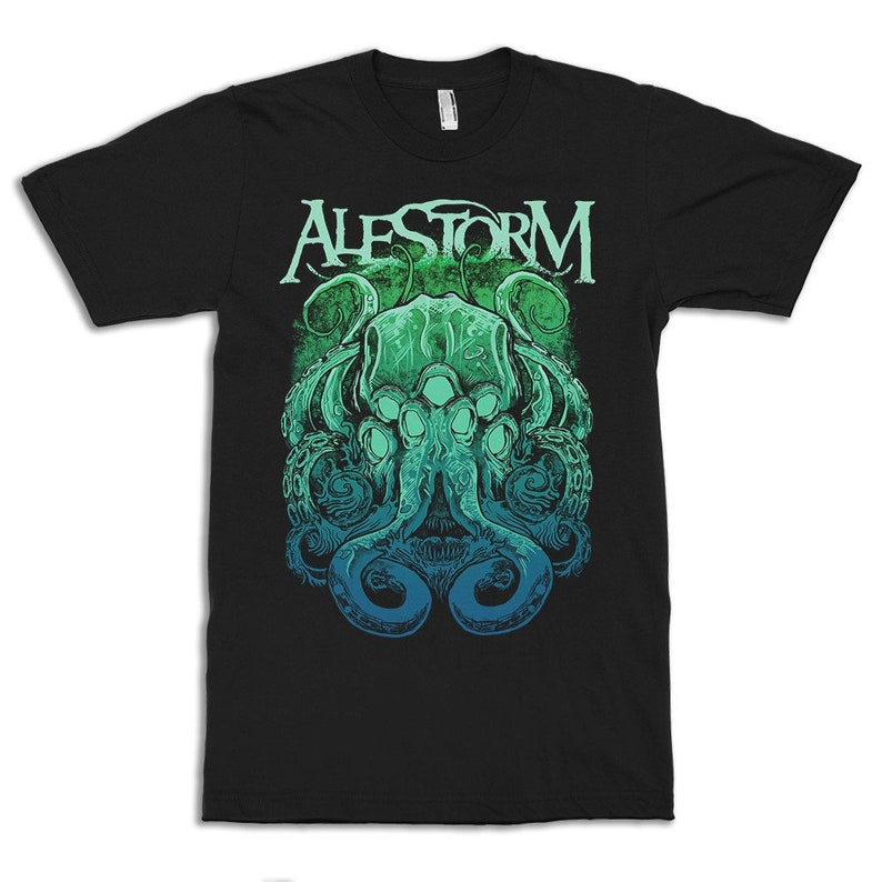 Alestorm Kraken T-shirt Men's and Women's Sizes - Etsy