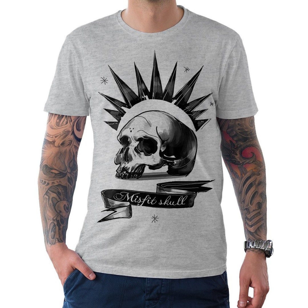 Life is Strange Misfit Skull T-shirt, Men's and Women's Sizes (bma-252 ...
