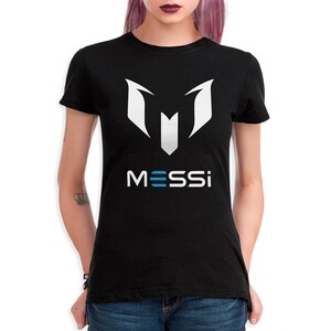 Lionel Messi Logo T-shirt, 100% Cotton Tee, Men's and Women's All Sizes ...