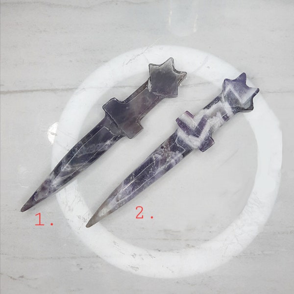 Crystal Dagger - Etsy