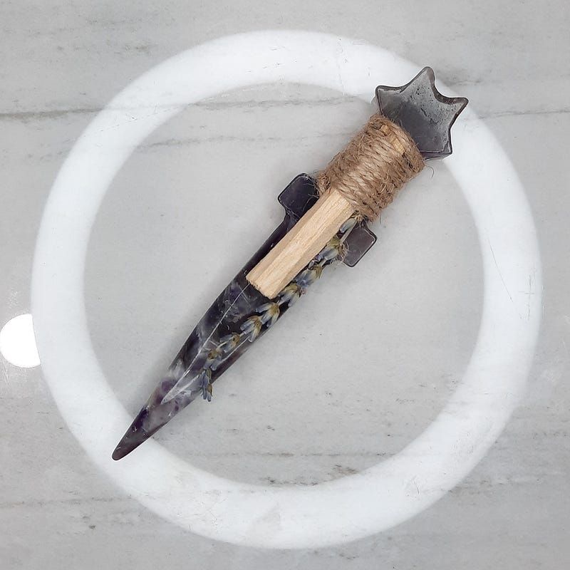 Crystal Dagger - Etsy