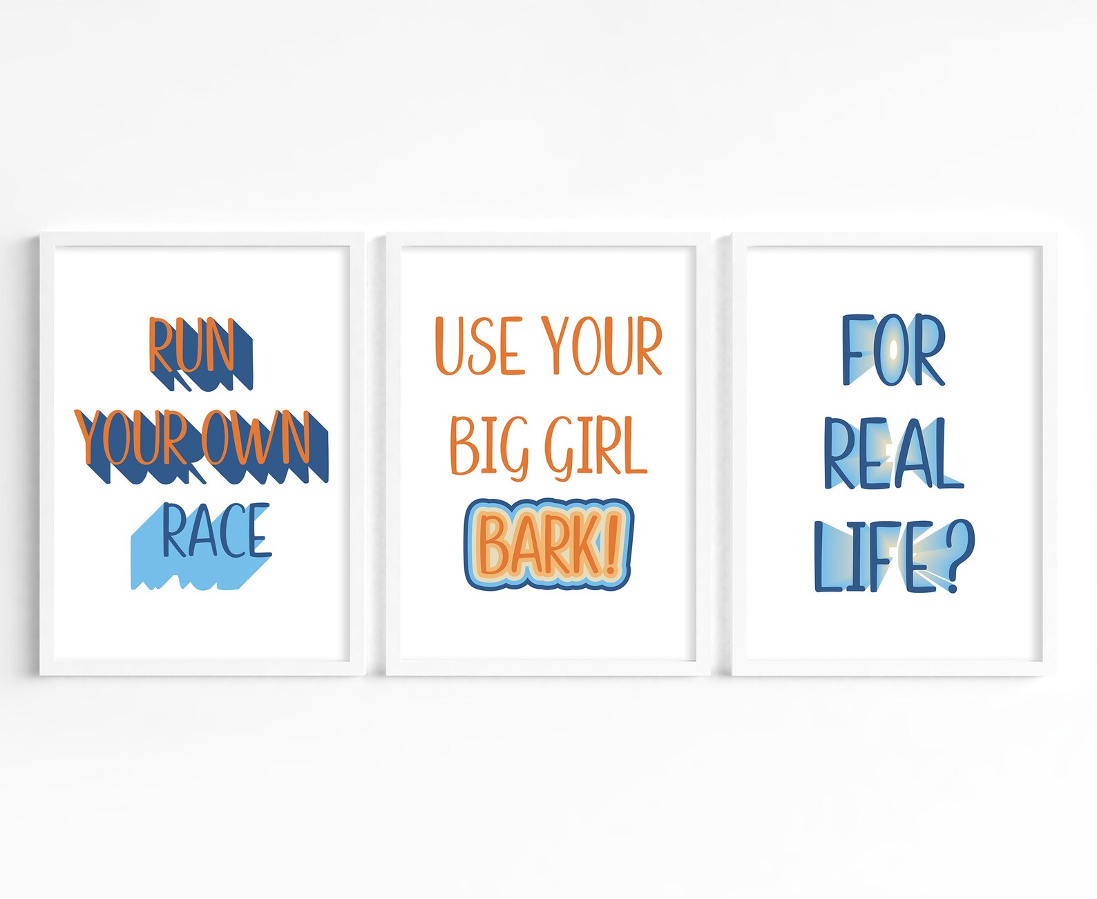 Printable Bluey Inspired Artwork for Kids Room Nursery - Etsy