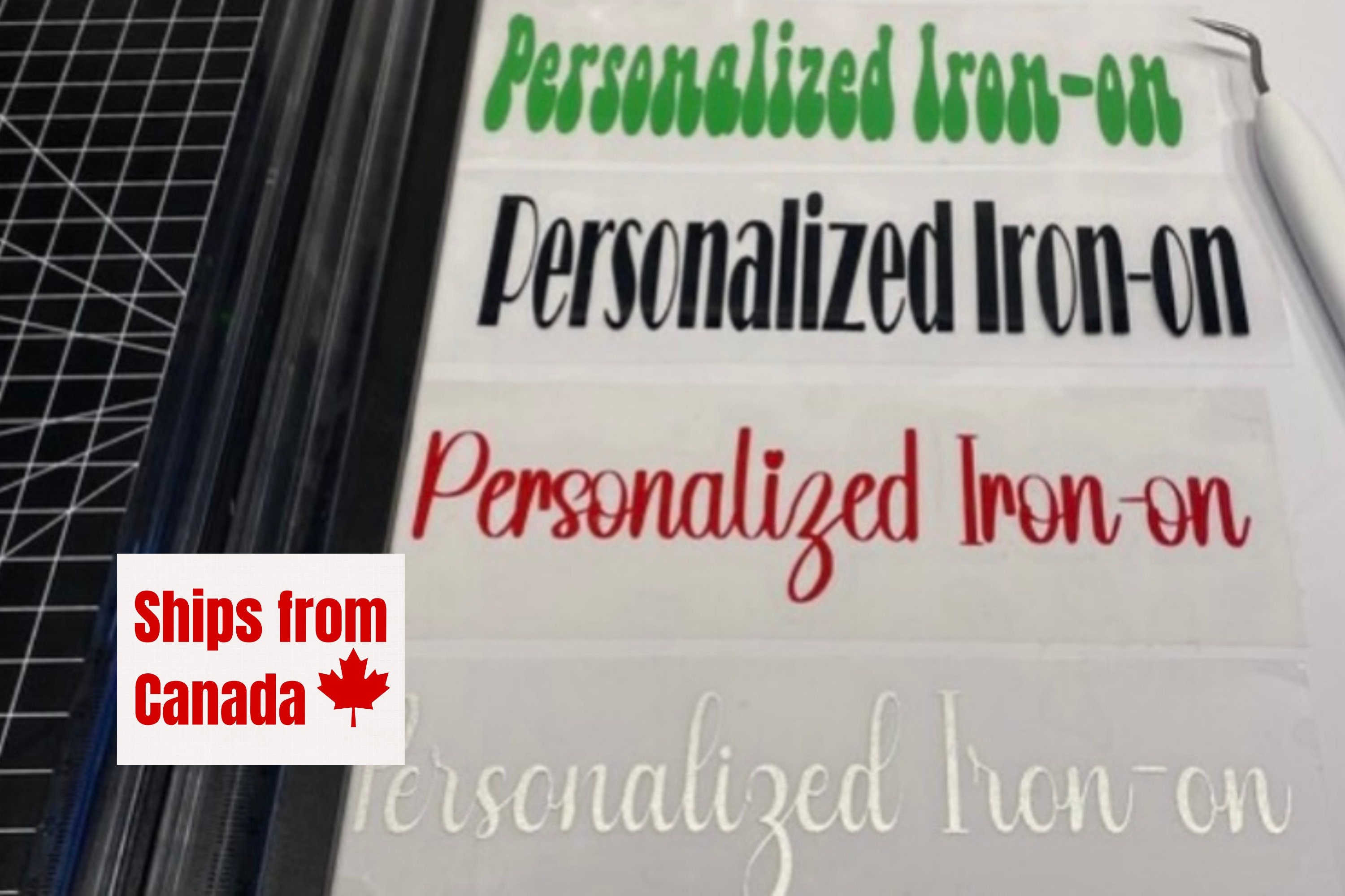 Custom Iron on Decal Personalized Gift Decal Vinyl Decals - Etsy