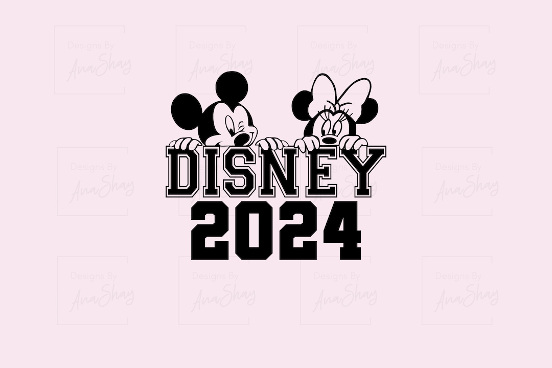 Mouse 2024 SVG, Family Vacation SVG, Customize Gift Svg, Vinyl Cut File ...