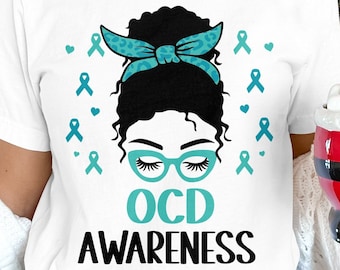 OCD Awareness Svg Png, OCD Warrior Unbreakable Strong Women Svg ...