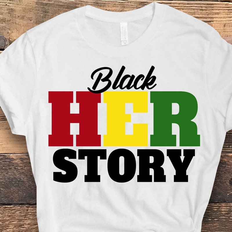 Black Her Story Svg - Etsy
