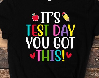 Test Day Svg Png, We're Passing a Test Svg, Testing Day Svg, State ...