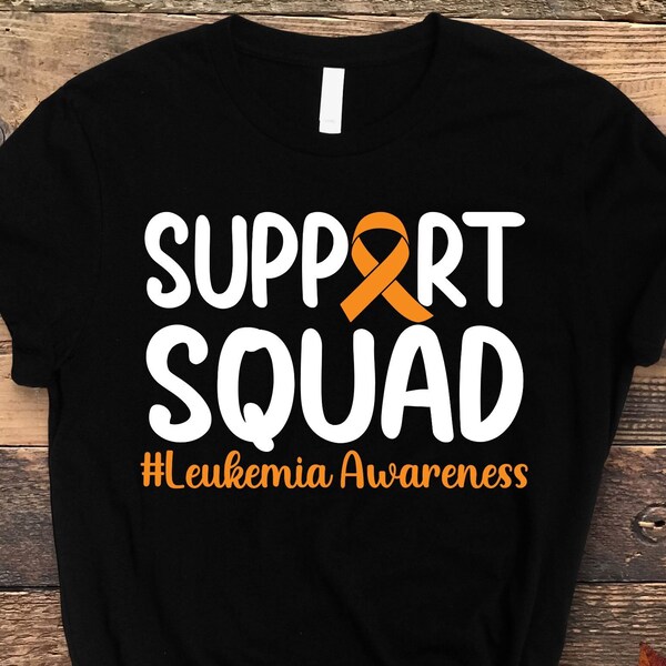 Leukemia Support Squad Svg - Etsy