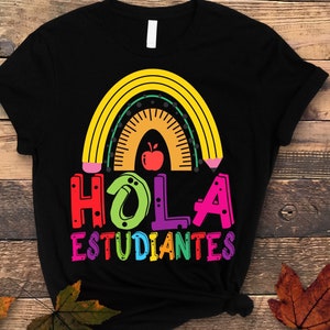 Maestra Hola Estudiantes Svg Png, Spanish Teacher Svg, Español Svg ...